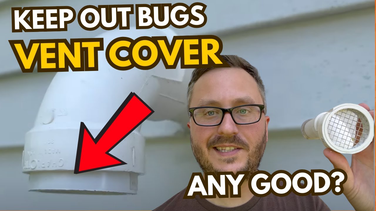 Ultimate Ventilation Solution: PVC Termination Cap Mesh Screen Vent ...