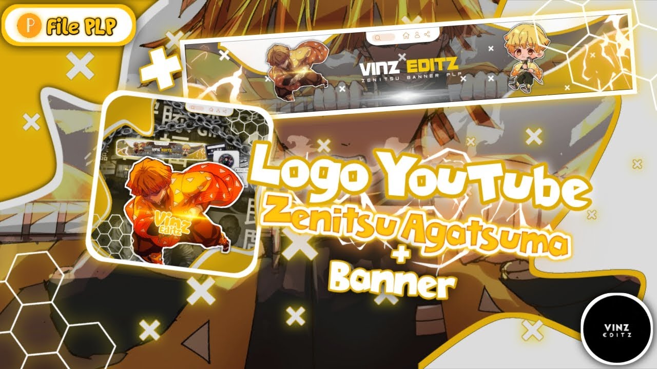 [FILE PLP] YouTube pfp + banner | Zenitsu Agatsuma | No pasaran! | Vinz ...
