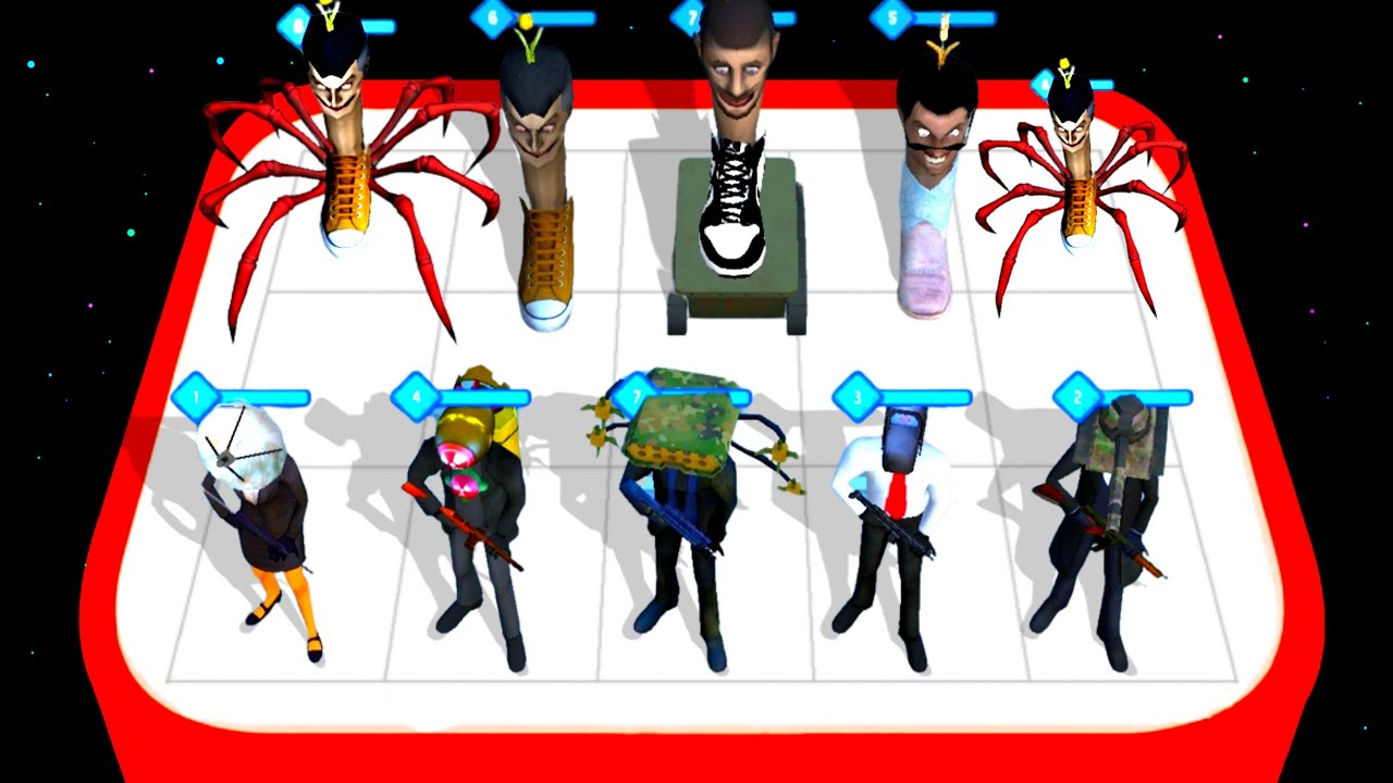 New cameraman: Skibidi shoes vs Monster Battle Gameplay - YouTube