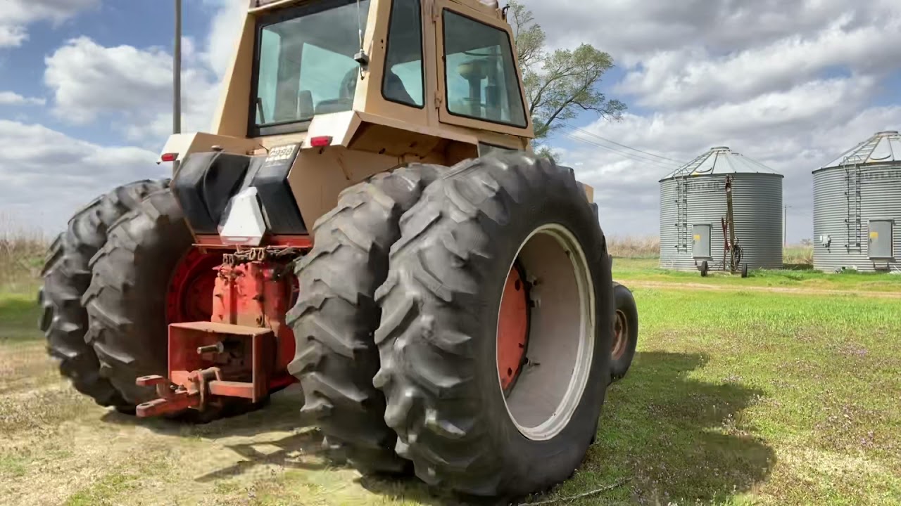 1981 Case 1270 Diesel 2wd Tractor w/ Front Blade Attachment 2 - #7195 ...