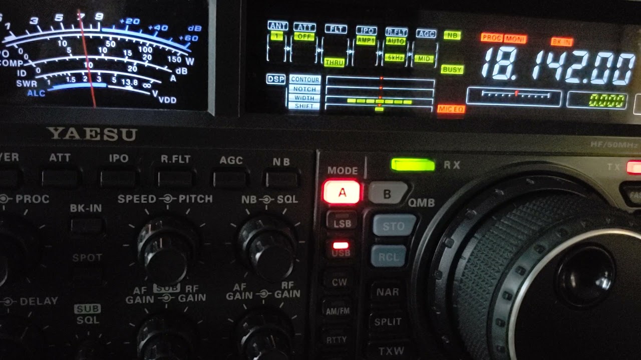 J5T 17m SSB Run Oct 13 2021 by 9Z4Y in Trinidad and Tobago - YouTube