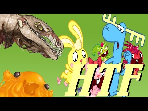 SCP-682 & SCP-999 Reacts To Happy Tree Friends