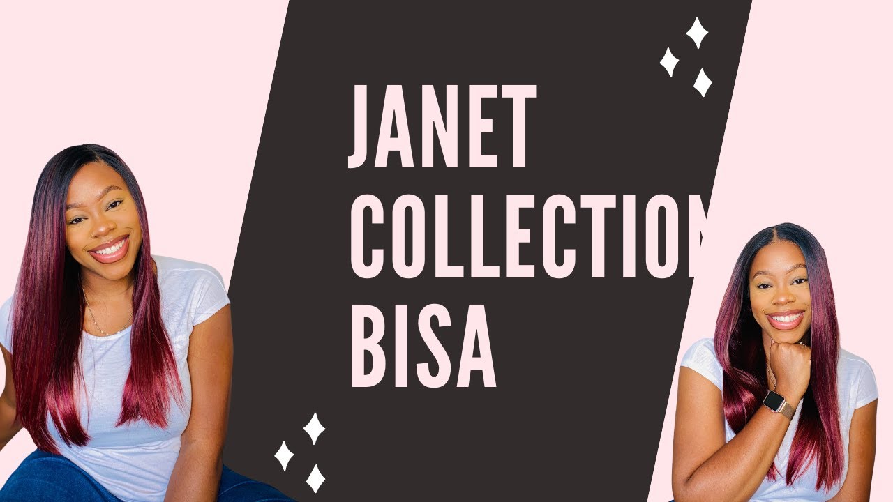 EBONYLINE | OMBRE RED INSPIRED HAIR | JANET COLLECTION BISA | FT ...