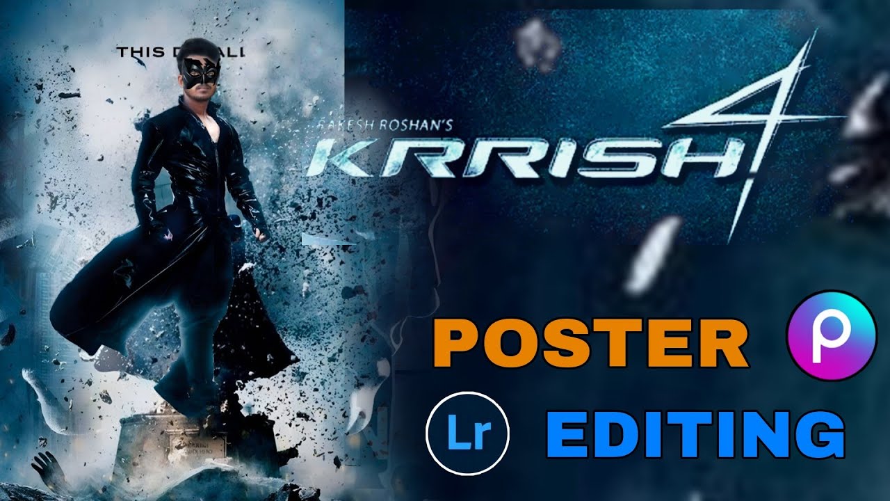 Krrish 4 Movie Poster Editing || Krrish 4 Movie Photo Editing In Picsart - YouTube