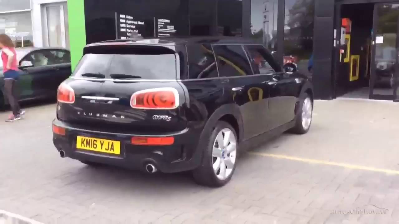 MINI CLUBMAN COOPER S BLACK 2016 - YouTube