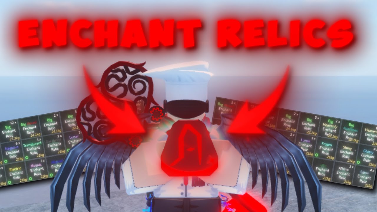 FASTEST WAY TO GET ENCHANT RELICS IN FISCH ROBLOX! - YouTube