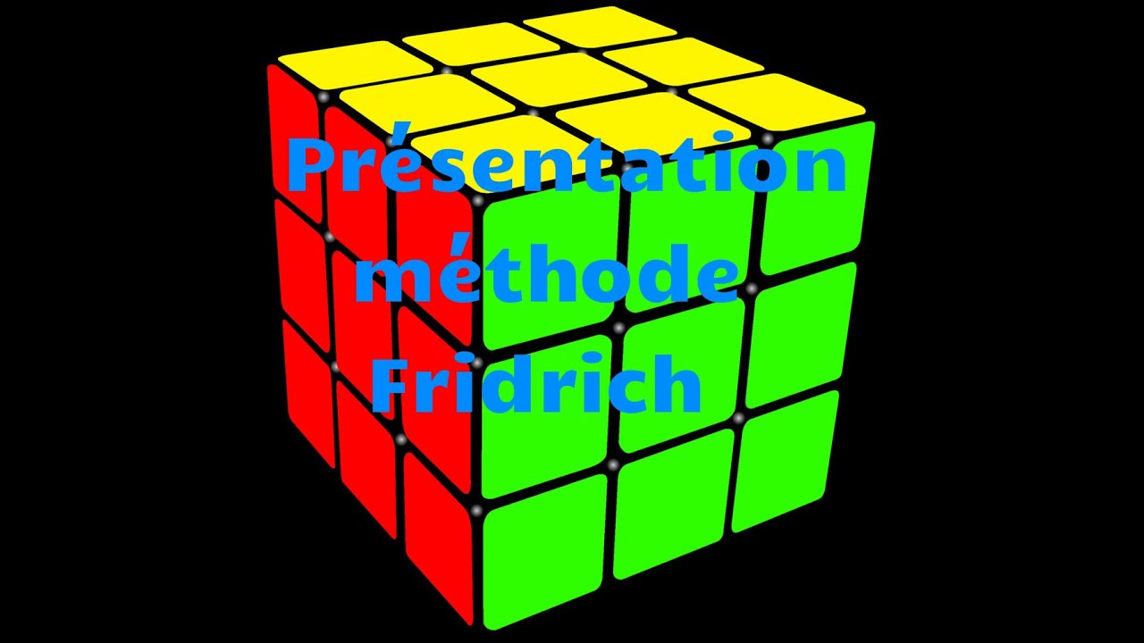 Présentation de la méthode Fridrich et Fridrich simplifié - YouTube