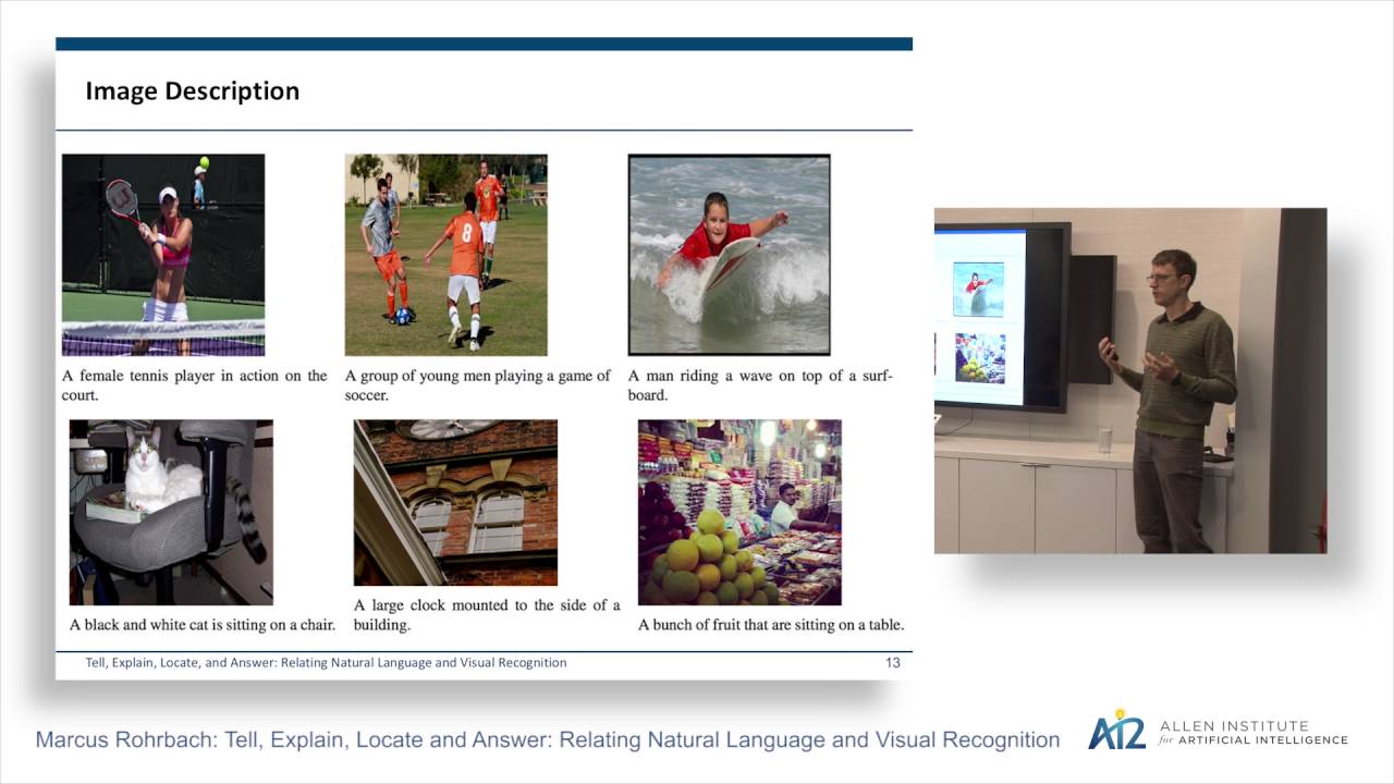 Marcus Rohrbach: Relating Natural Language and Visual Recognition - YouTube