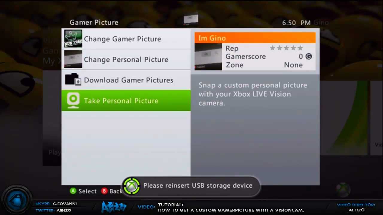 How to Make A Custom Gamerpicture - YouTube