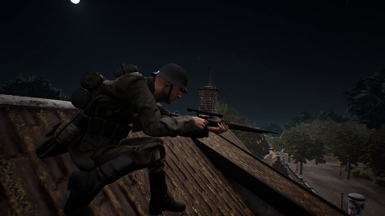 Post Scriptum - Scoped Kar98k Night Sniper [GER Comms/ENG Subs] - YouTube