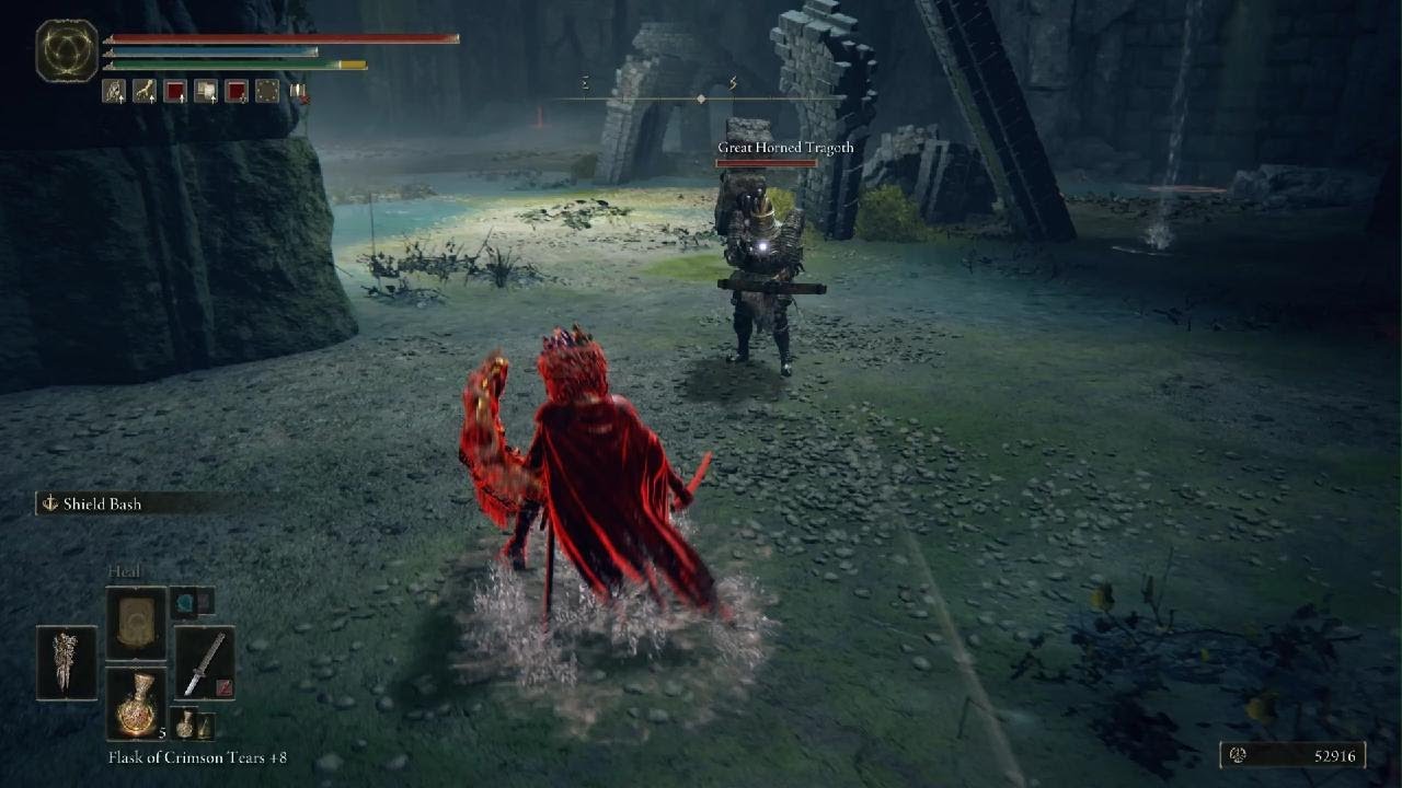 ELDEN RING - Great Horned Tragoth - YouTube