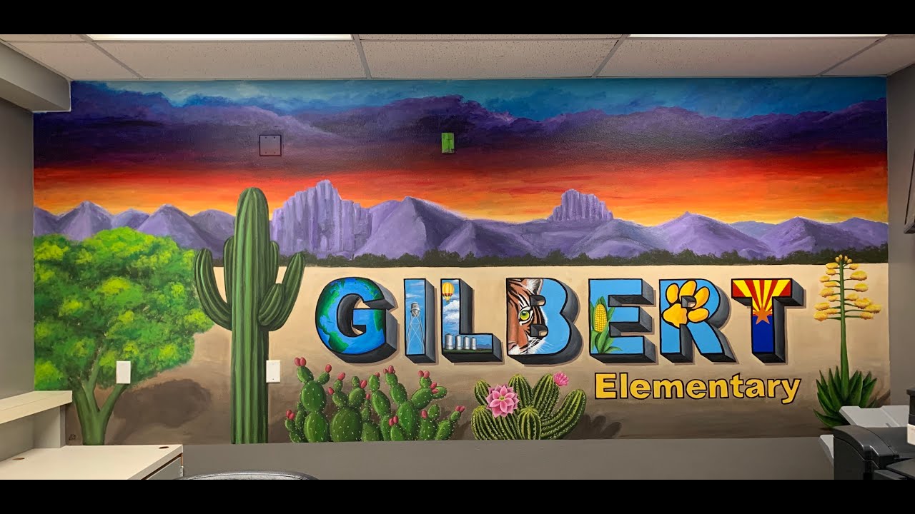 Desert Mural Time Lapse - YouTube