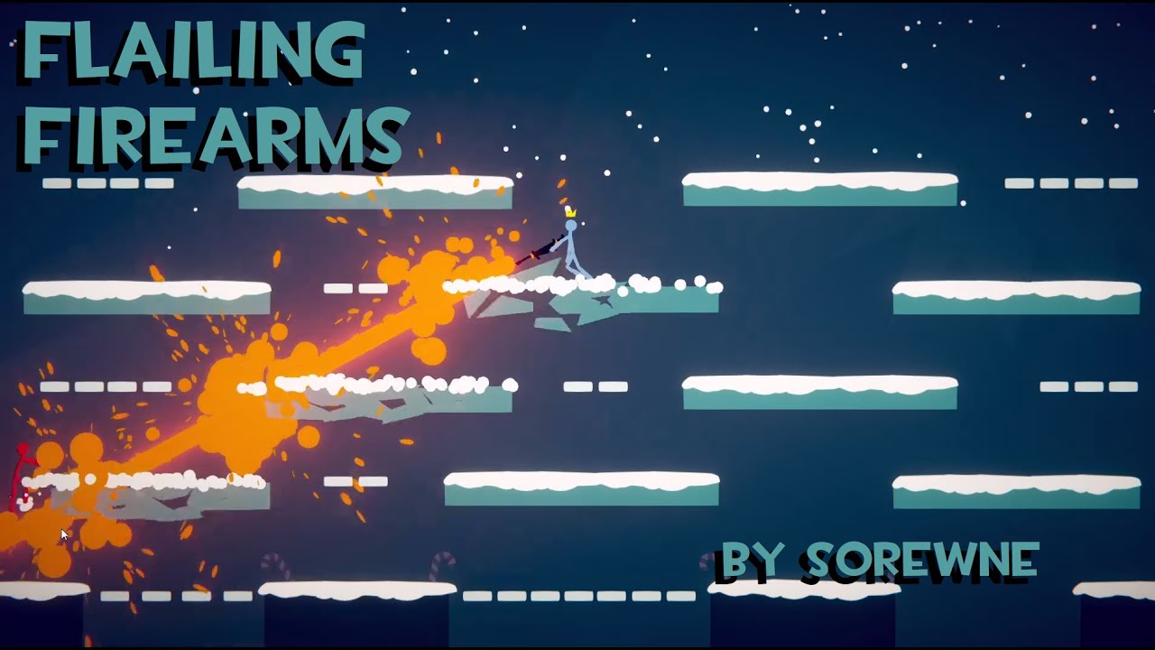 Flailing Firearms | Stick Fight: The Game - YouTube
