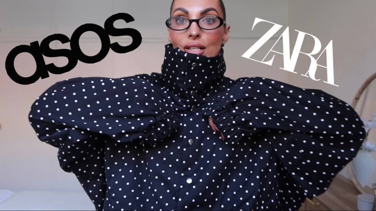 HUGE ASOS & ZARA Haul + Try On | Winter Wardrobe Additions - YouTube