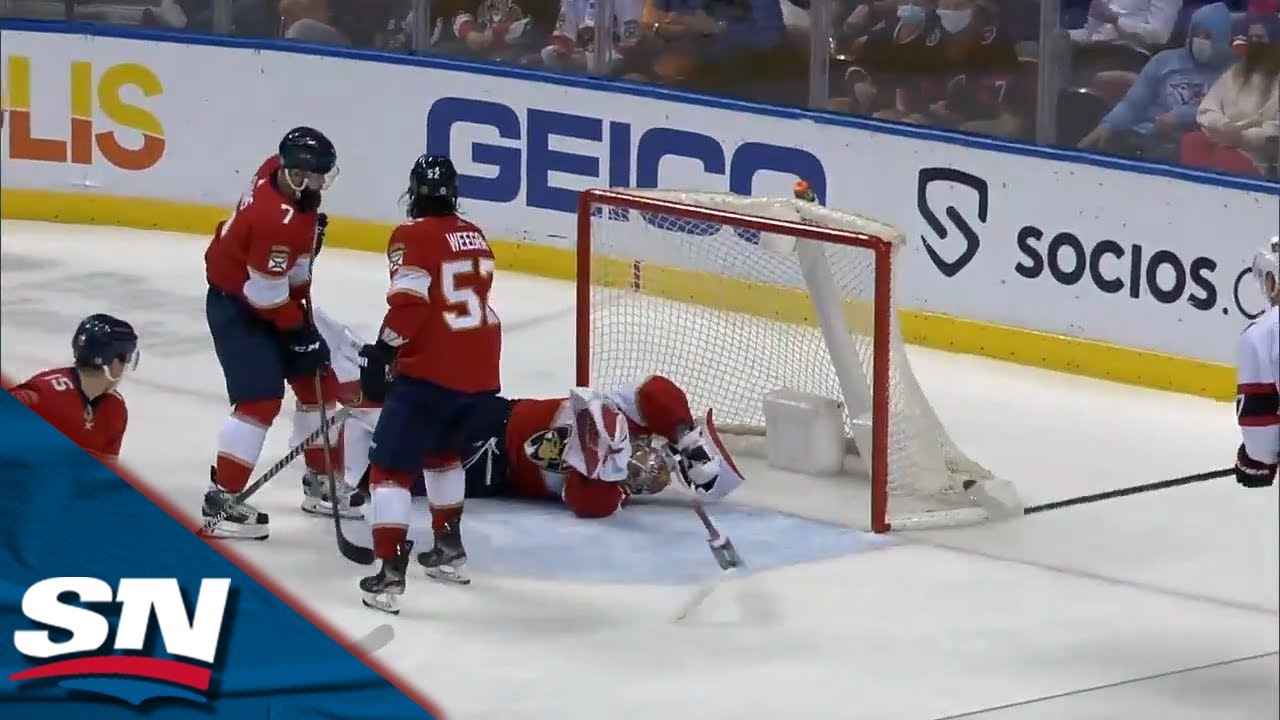Drake Batherson Scores After Spencer Knight Misplays Puck Behind Net ...
