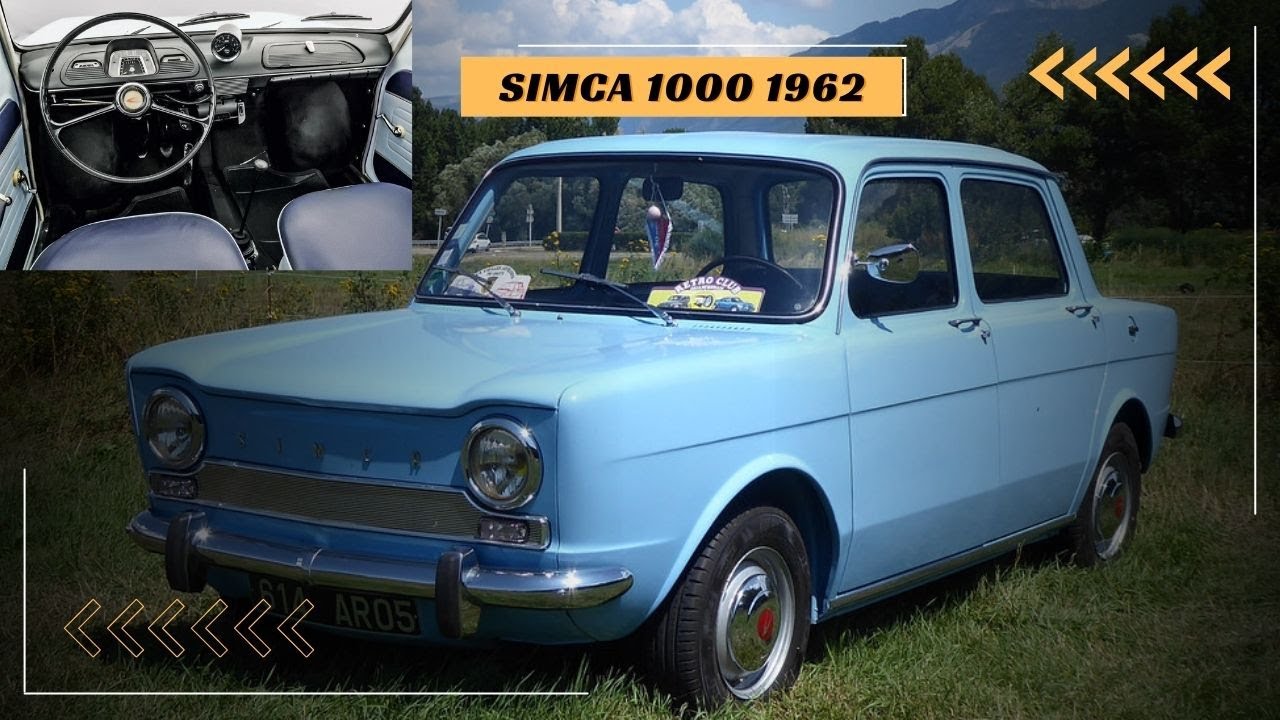 🟢 Simca 1000 1962 - YouTube