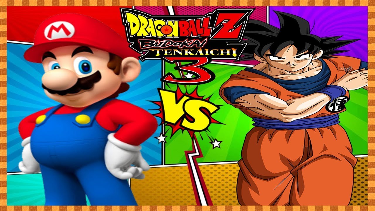 Super Mario Bros VS Goku - Dragon Ball Z Budokai Tenkaichi 3 MOD - YouTube