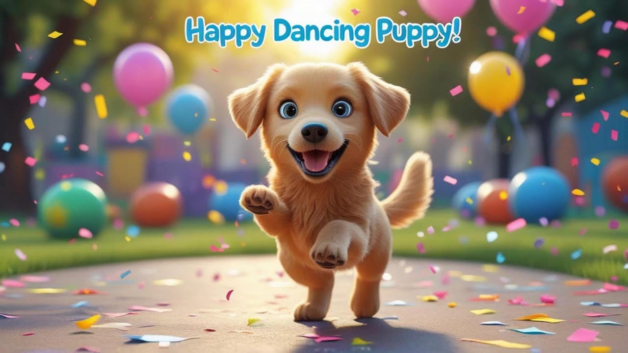 This Dancing Puppy Will Make Your WHOLE Day Better - YouTube