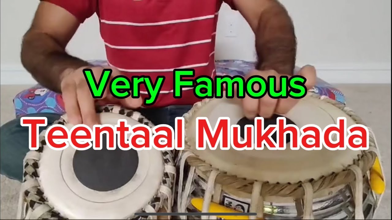 Teentaal mukhada #perfectlyimperfect6117 #teentaal #mukhada - YouTube