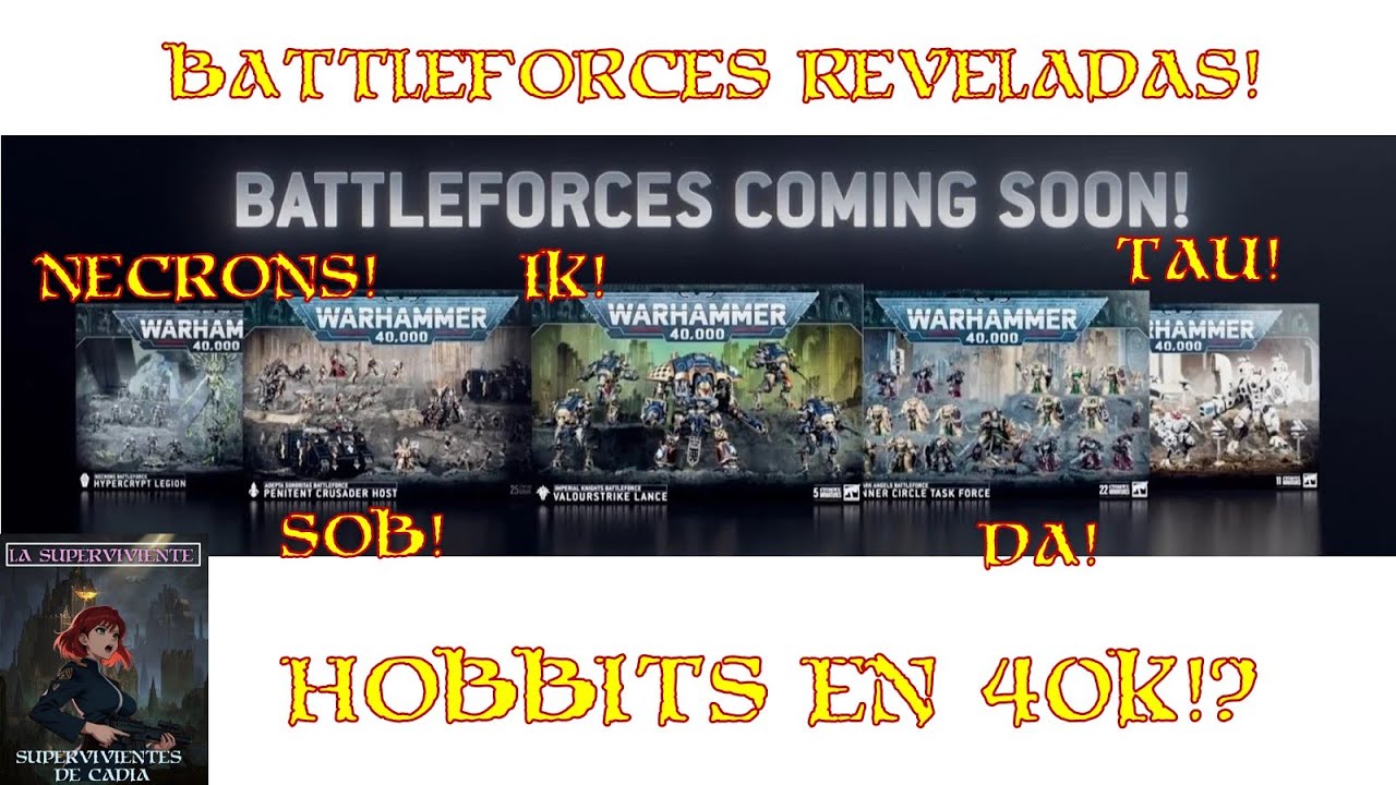 Hobbits en 40K y Cajas Navideñas Reveladas! #warhammer40kesp # ...