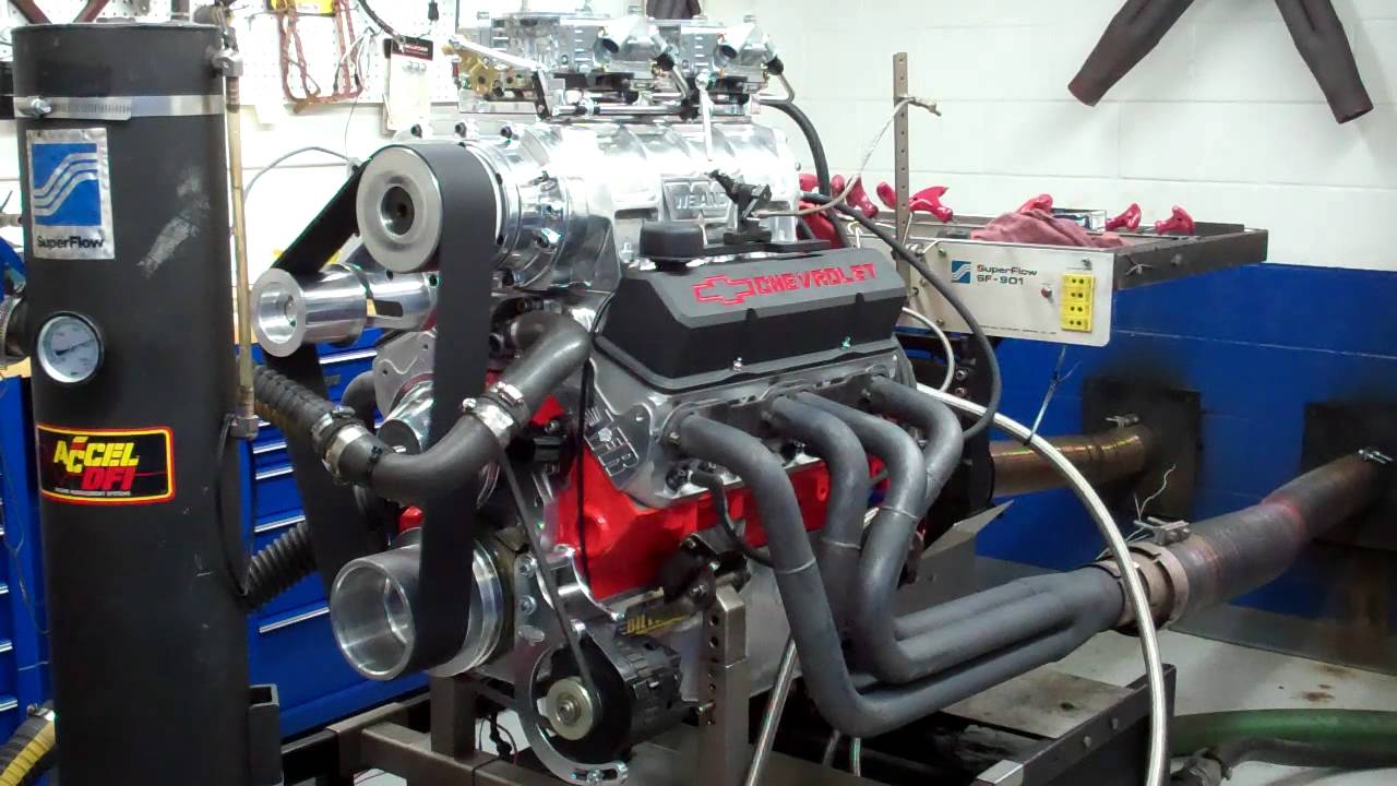 Blown Street Ultra small-block Chevy 3 dyno tests back-to-back! - YouTube