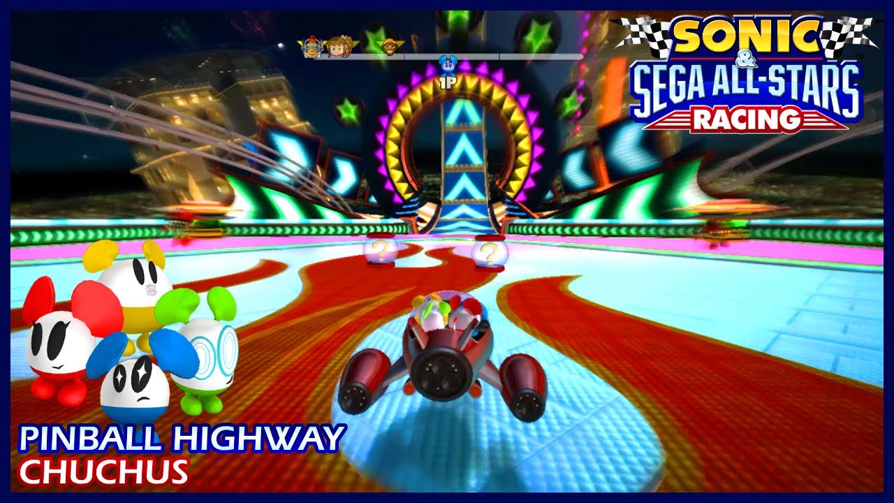 Sonic & SEGA All Stars Racing | Pinball Highway | ChuChus - YouTube