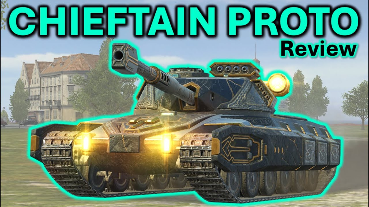 THE NEW RAREST TANK: FV4201 Chieftain Proto Review | WoT Blitz - YouTube