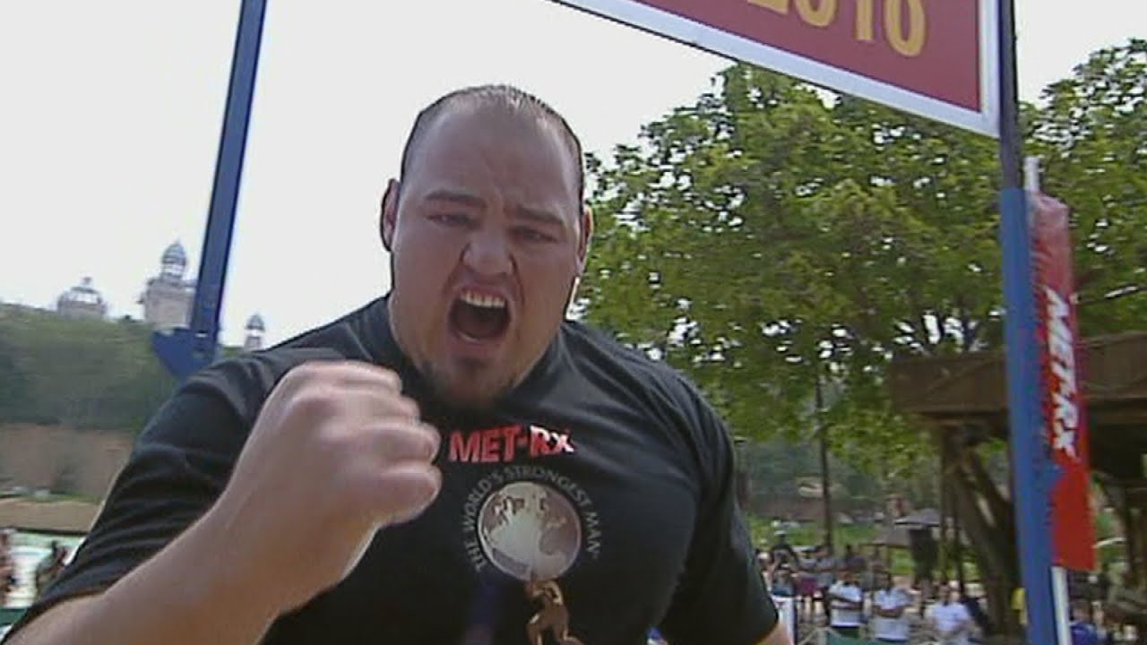 The World’s Strongest Man Classics 2010: Shaw wins the Keg Toss - YouTube