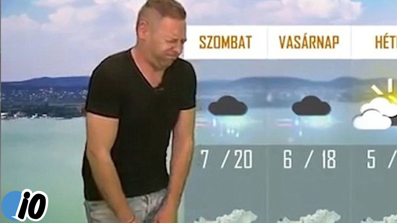 Weather Forecaster Fired For Continuously Farting On Live TV - YouTube