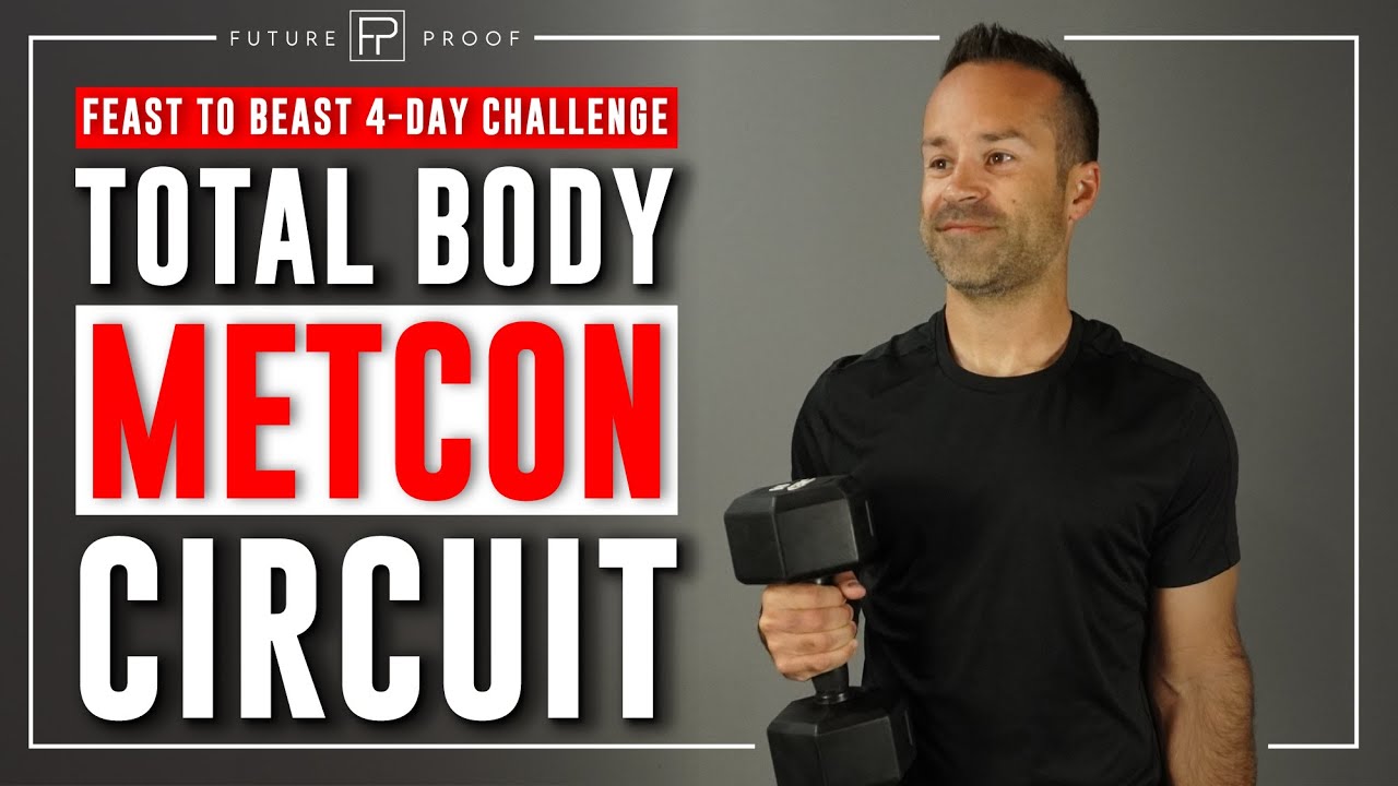 FULL BODY METCON WORKOUT // 4-DAY FEAST TO BEAST HOLIDAY CHALLENGE ...