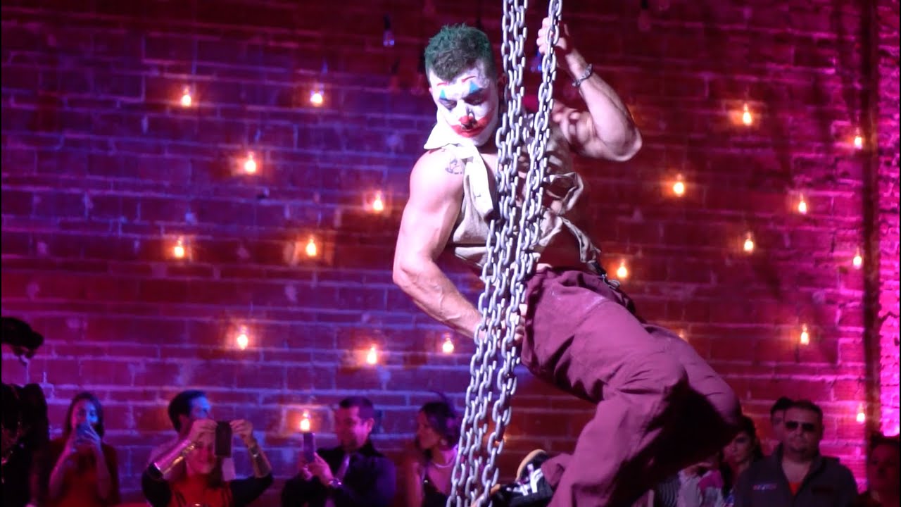 James On Chains Aerial Chains Performance at Novaween! - YouTube
