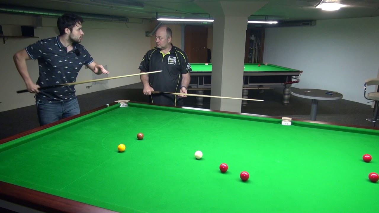 Snooker coaching lesson Cue action - YouTube