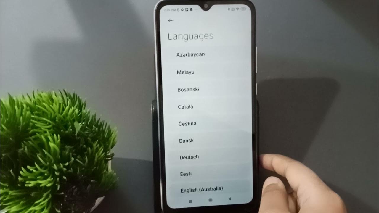 how to change language redmi 11 prime 5g - YouTube