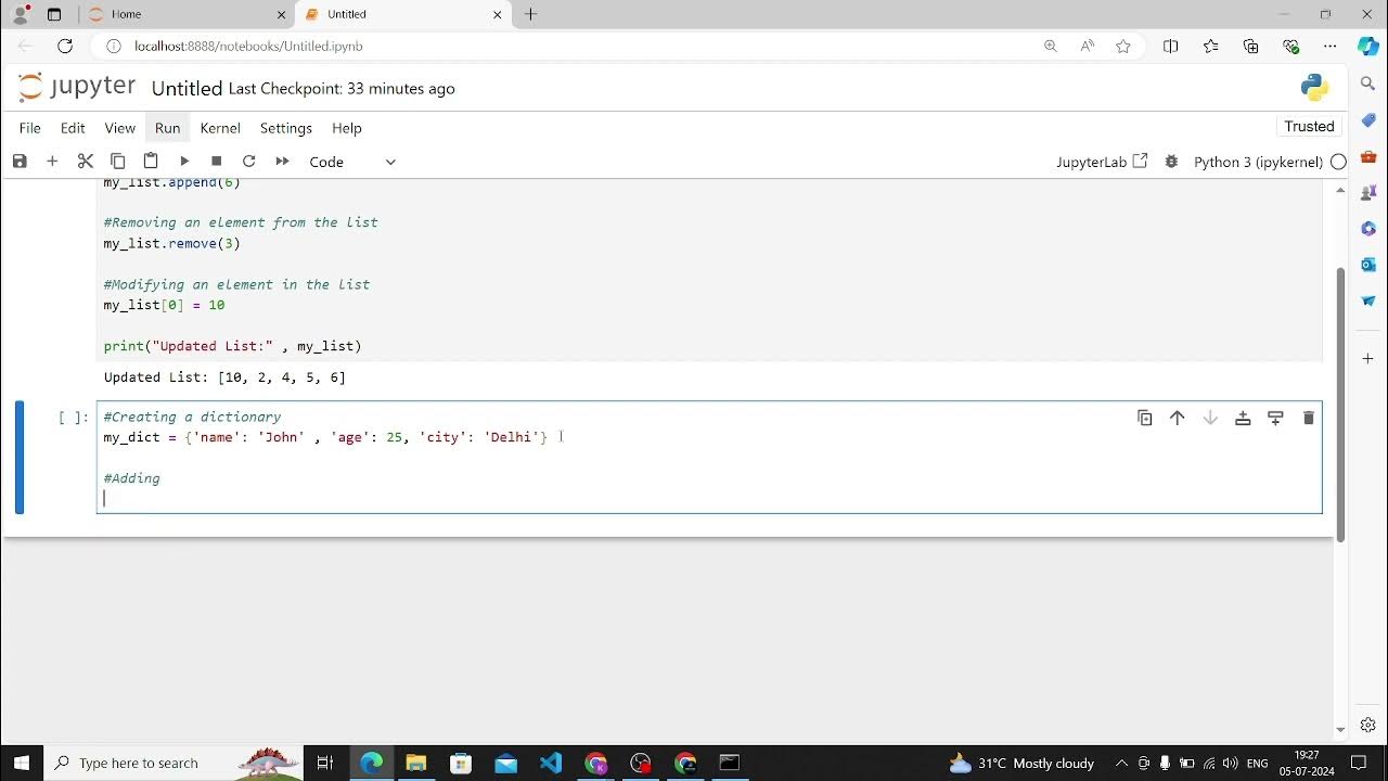 Data Analysis/Data Science (Task-1) (5 July Batch) - YouTube