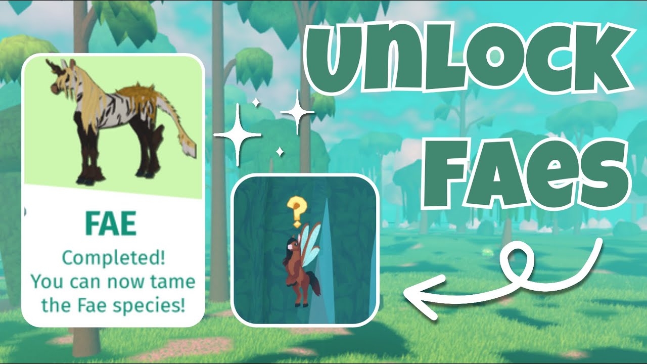 How To Unlock FAE TAMING & Get Faes! 🧚 | Horse Life - YouTube