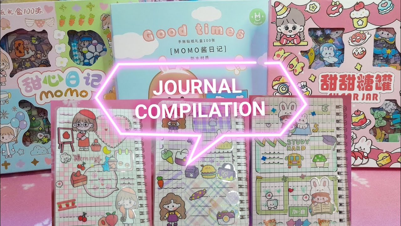 JOURNAL COMPILATION MOMO STICKER SERIES - YouTube