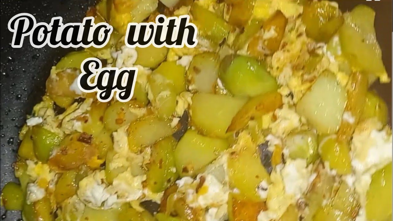 Potato Egg | Dry Aalu with Eggs | Quick & Easy Potato Recipe #drypotatosabji #potatorecipe # ...