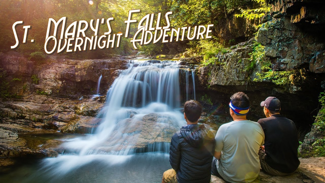 St. Mary's Falls | Overnight Backpacking Adventure - YouTube