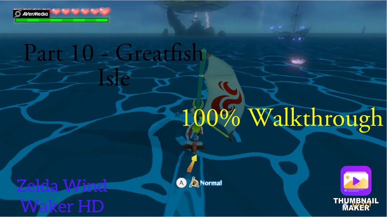Zelda Wind Waker HD 1080P 60FPS 100% Walkthrough Part 10 - Greatfish ...