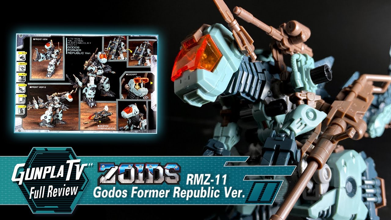 Zoids Godos Former Republic Ver. | Gunpla TV - YouTube