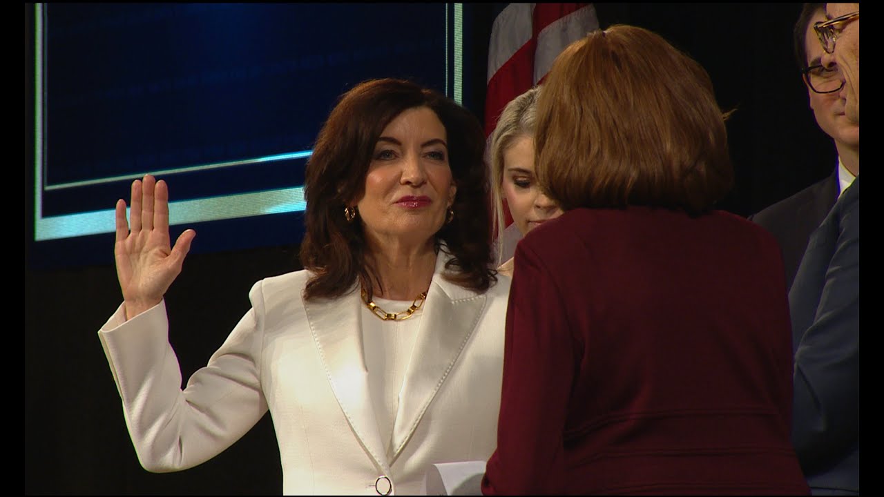 Governor Kathy Hochul 2023 Inauguration - YouTube