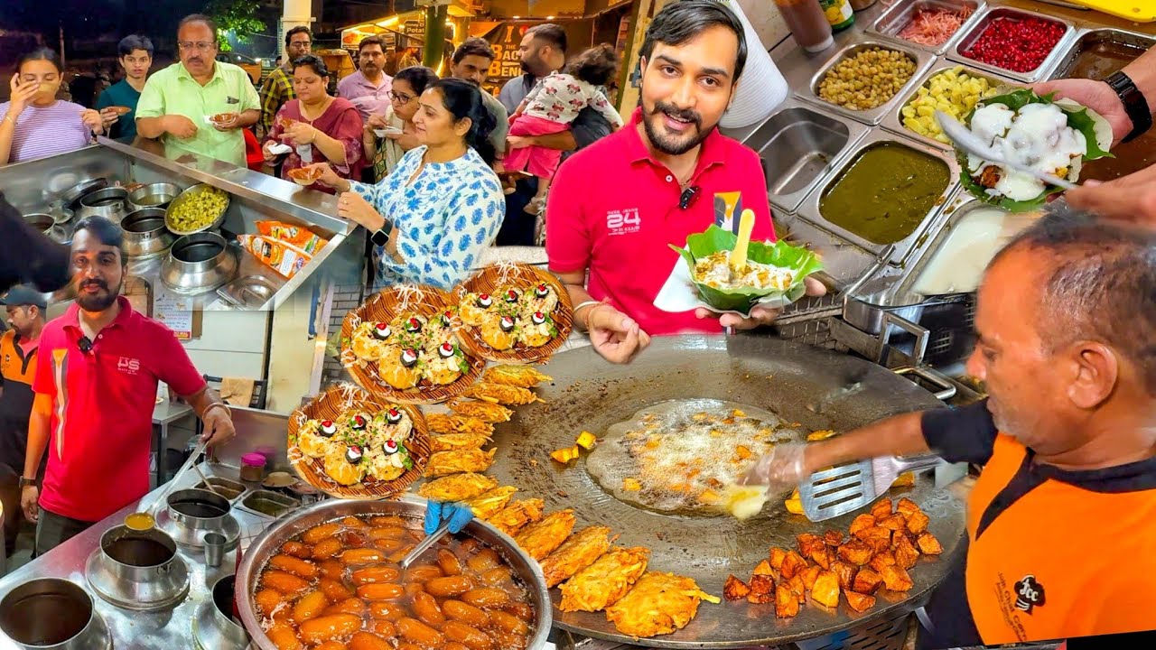Rs.39/- Ambala Ka Famous Laccha Wale Tikki Pizza Golgappa Pav Bahji At ...
