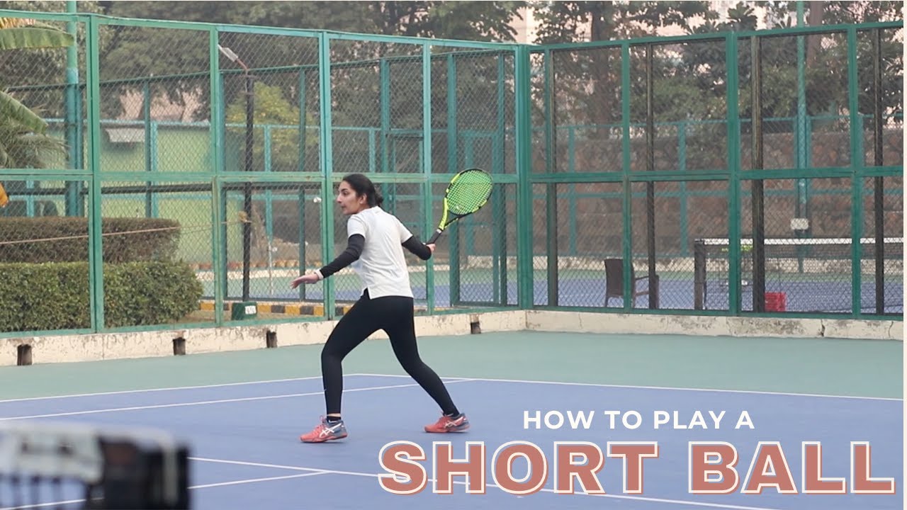 Tennis for Beginners: How to play a short ball - YouTube