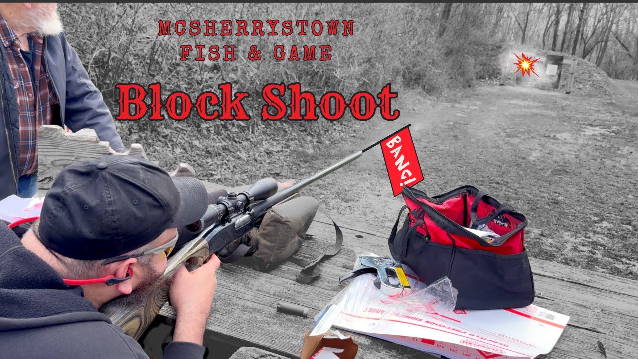 Block Shoot Competition (McSherrystown Fish and Game) #shooting - YouTube