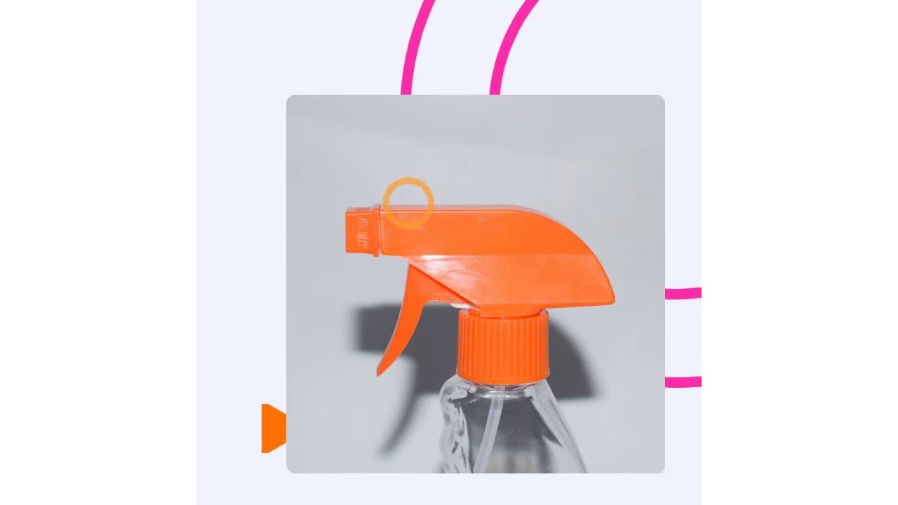 PP disinfectant spray nozzle oil stain cleaning cleaner spray nozzle ...