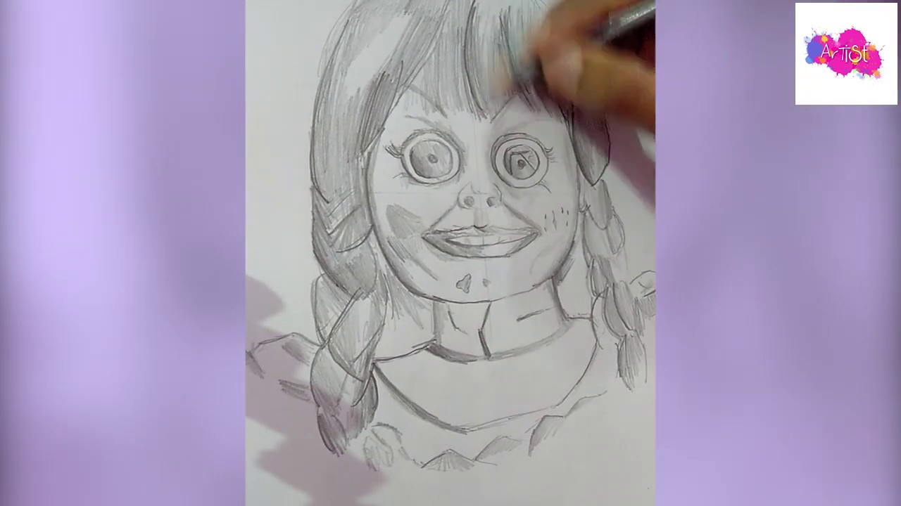 Pencil Drawing/ Horror doll /New drawings /Pencil art for beginners ...