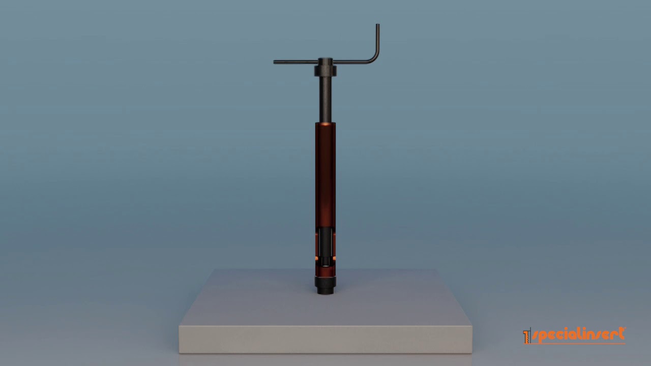 Helical threaded inserts - Filtec / Filtec filetti riportati - YouTube