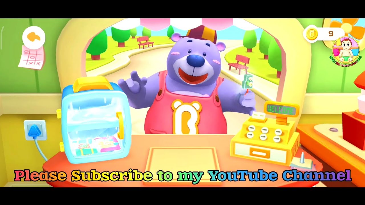 Baby Panda Ice Cream Factory। Animation for kids। Babies Vides।Cartoon ...