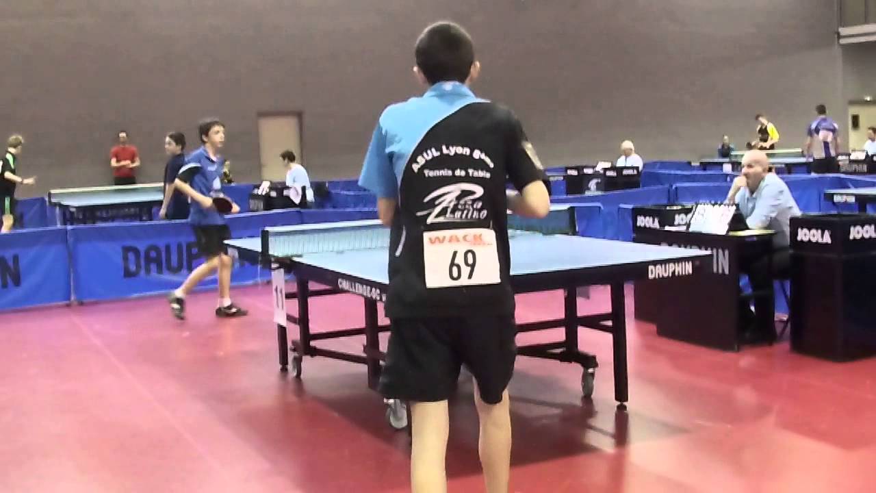 CF T4 N2 2014-2015 : Joan PERROUD - Romain BLANCHET - YouTube