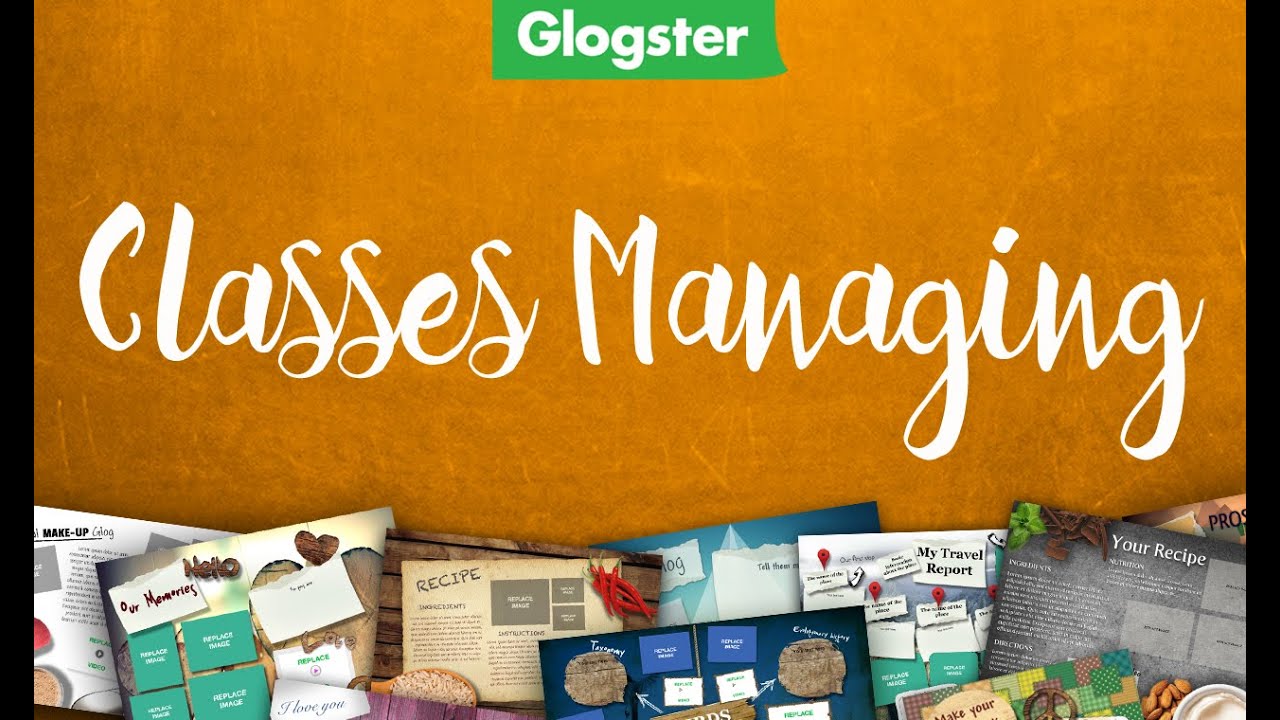 Glogster Tutorial: Managing Classes and Projects - YouTube